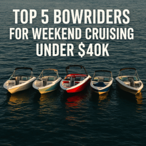 Top 5 Bowriders for Weekend Cruising Under $40K - Throttlebent
